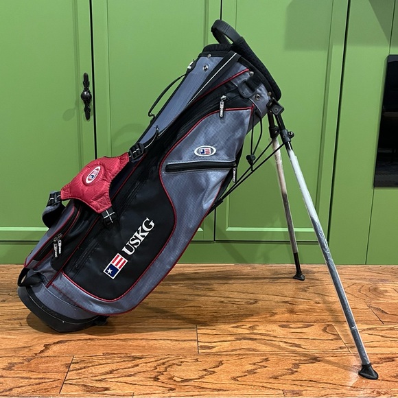 us kids golf | Games | Us Kids Golf Stand Bag Uskg Ul 6 Ultralight Gray ...